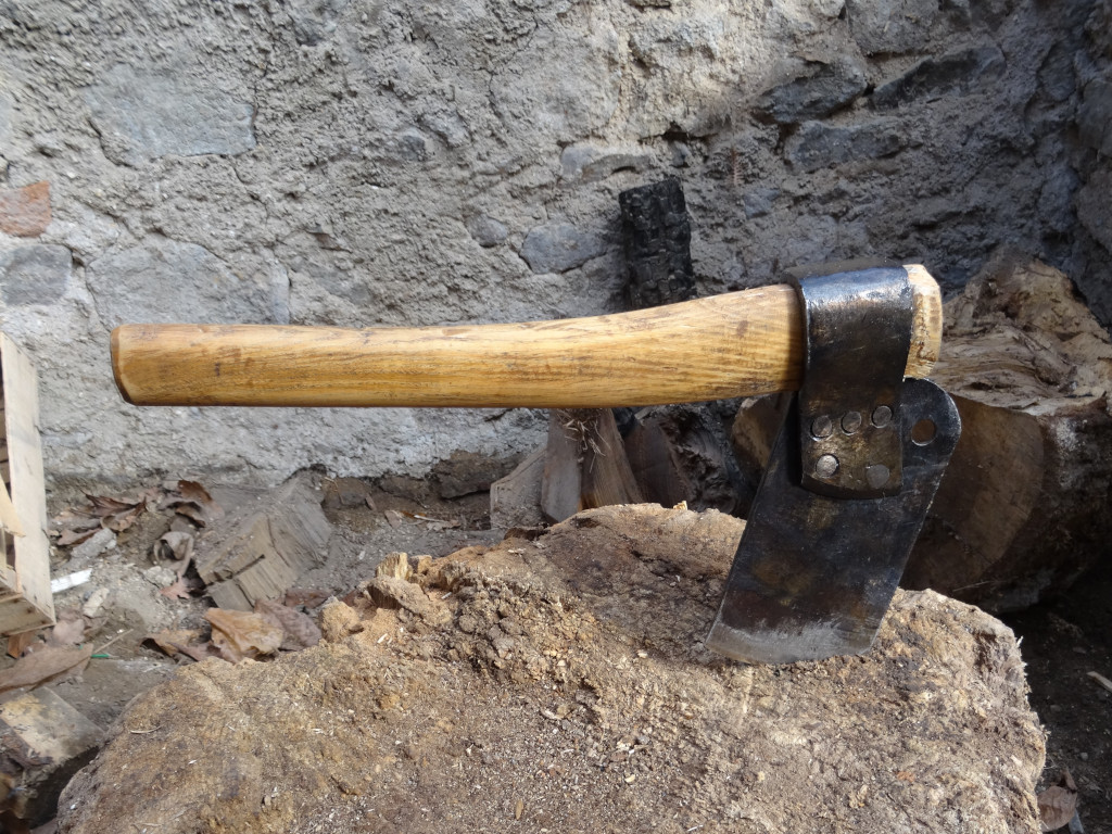 Restauration d'une hache de mineur - Zeutelier